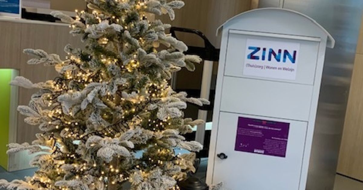 De ZINN-Wensenbrievenbus staat er weer! › ZINN Zorg